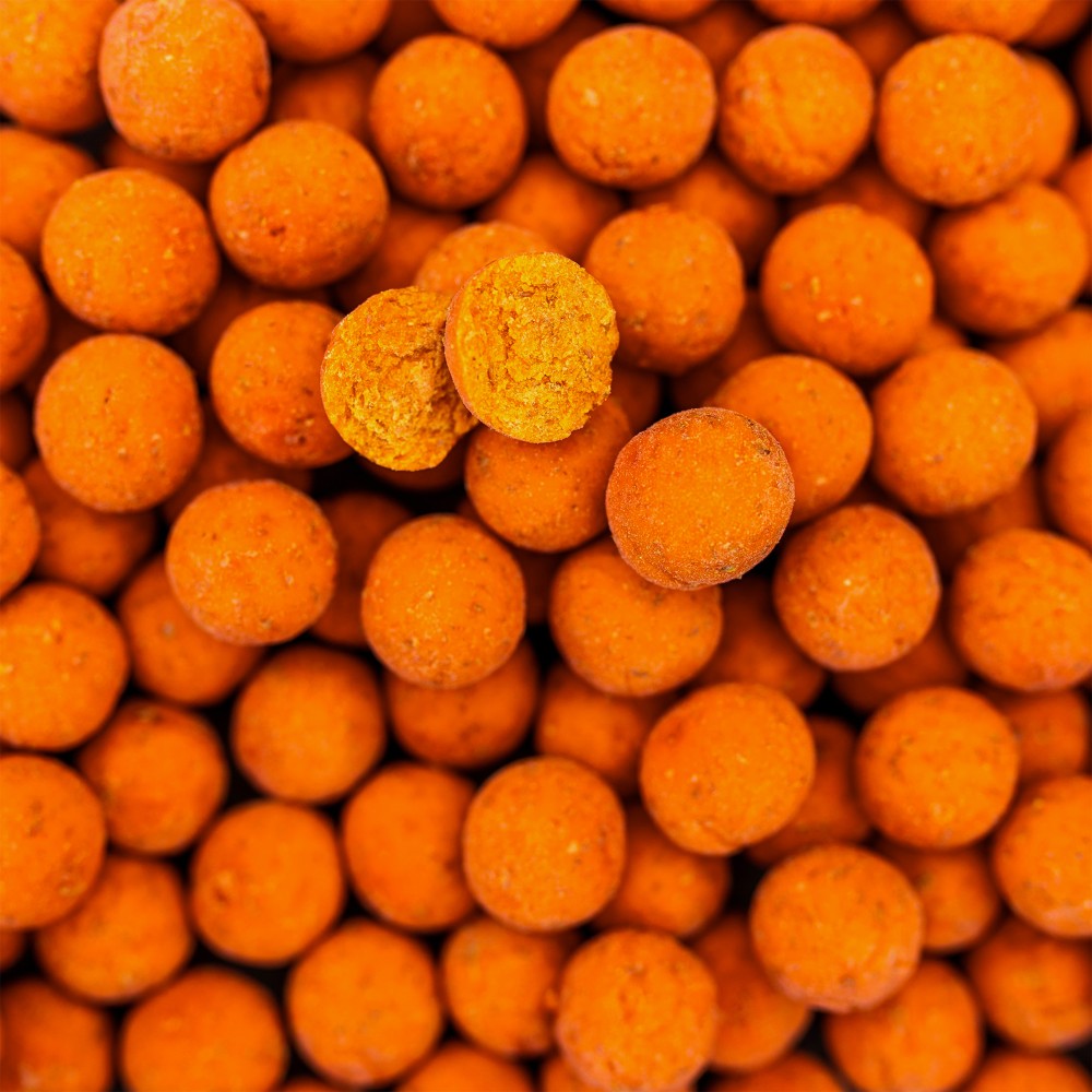 Pro line Readymades Boilies Garlic & Robin Red - rot-braun - 0,5kg - 12mm